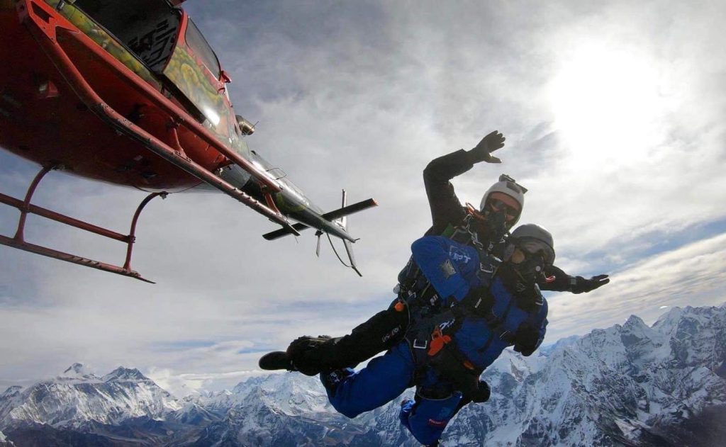 Skydiving